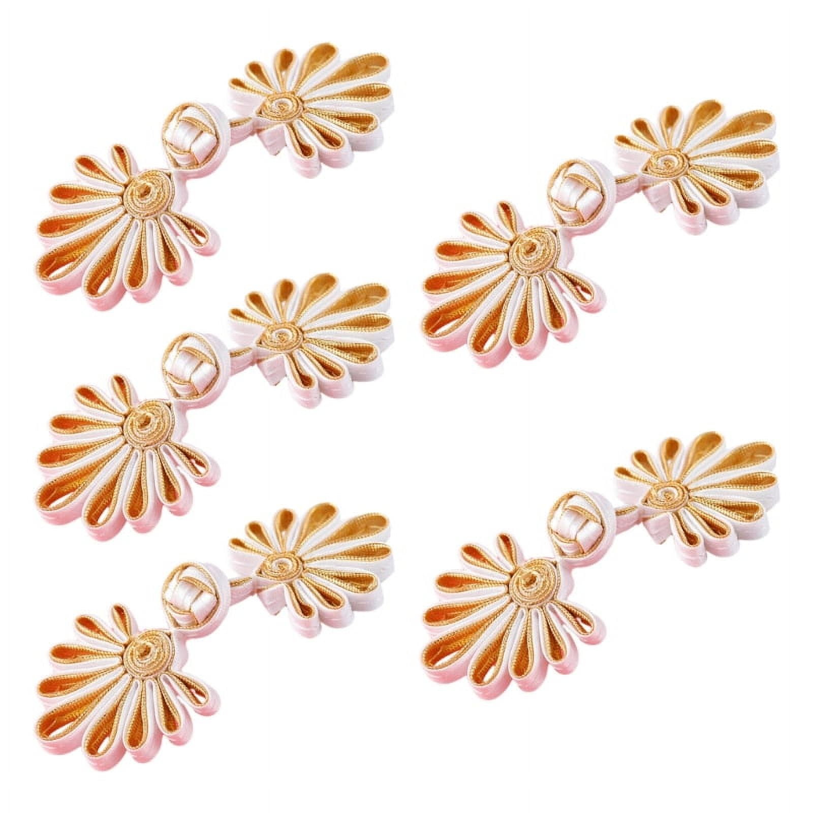 TINYSOME 5 Pairs/Pack Cheongsam Closure Sewing Fasteners Chinese Knots ...