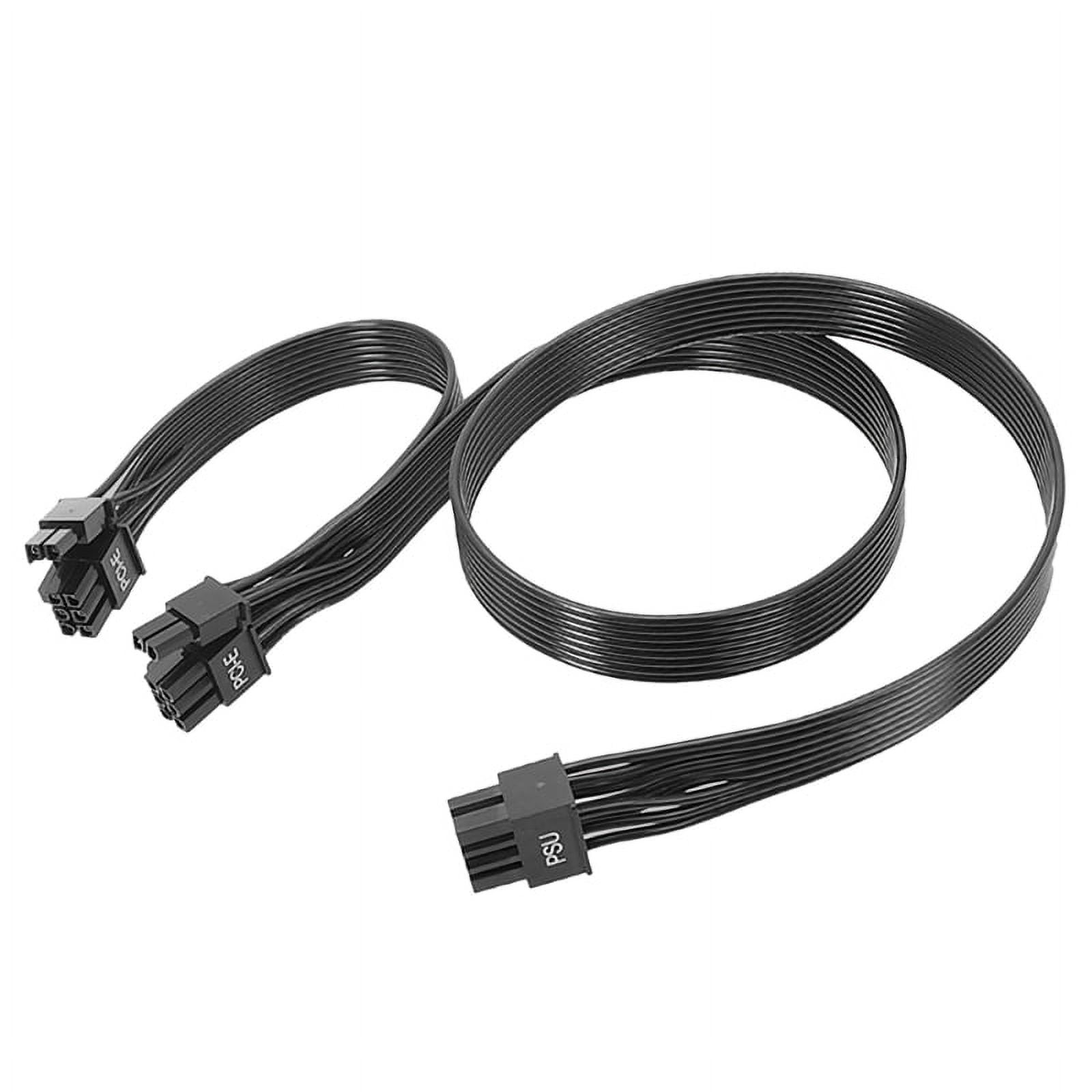 TINYSOME 8Pin Modular Cable for Corsair PCIE GPU 8Pin To 6+2pin Power ...