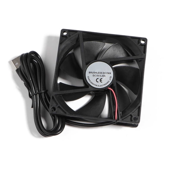 TINYSOME 90mm USB Brushless Cooling Fan, DC 5V Quiet Mini Fan for ...