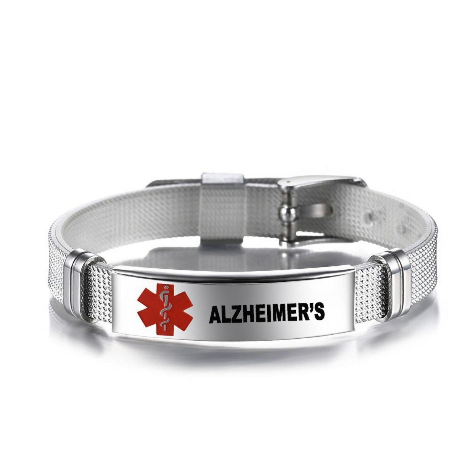 TINYSOME Adjustable Wristband Emergency Medical Bracelets Medical Alert ...