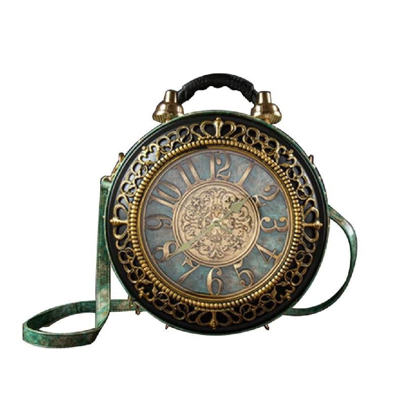 TINYSOME All-matching PU 1eather Handbag Women Real Working Clock ...