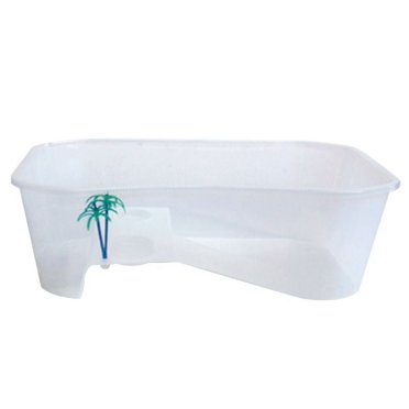 Deluxe Aquatic Turtle Tank, Reptile Habitat with Basking Ramp ...