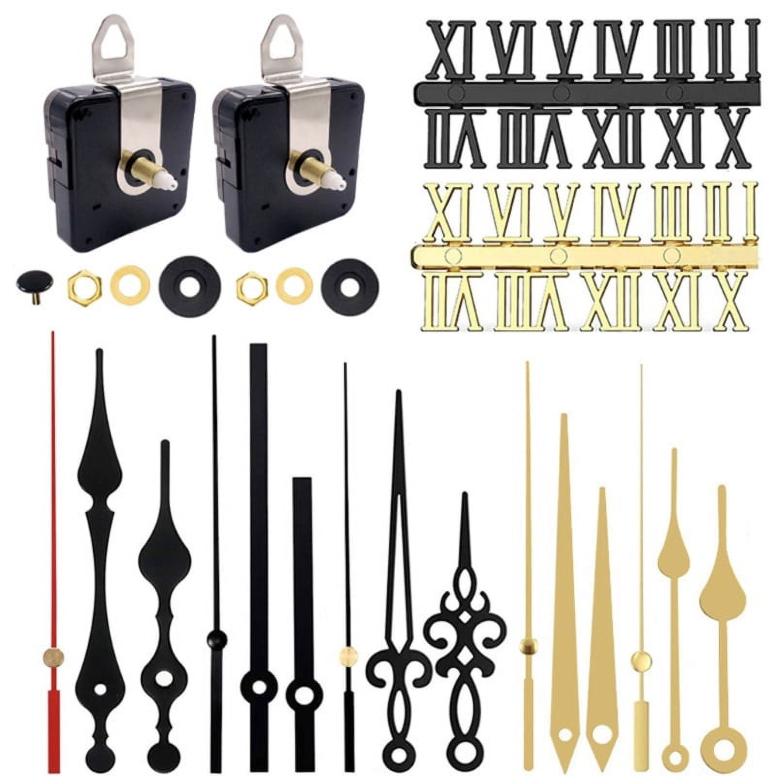 TINYSOME Clock Movements with Different Size Clock Hands Replacement ...
