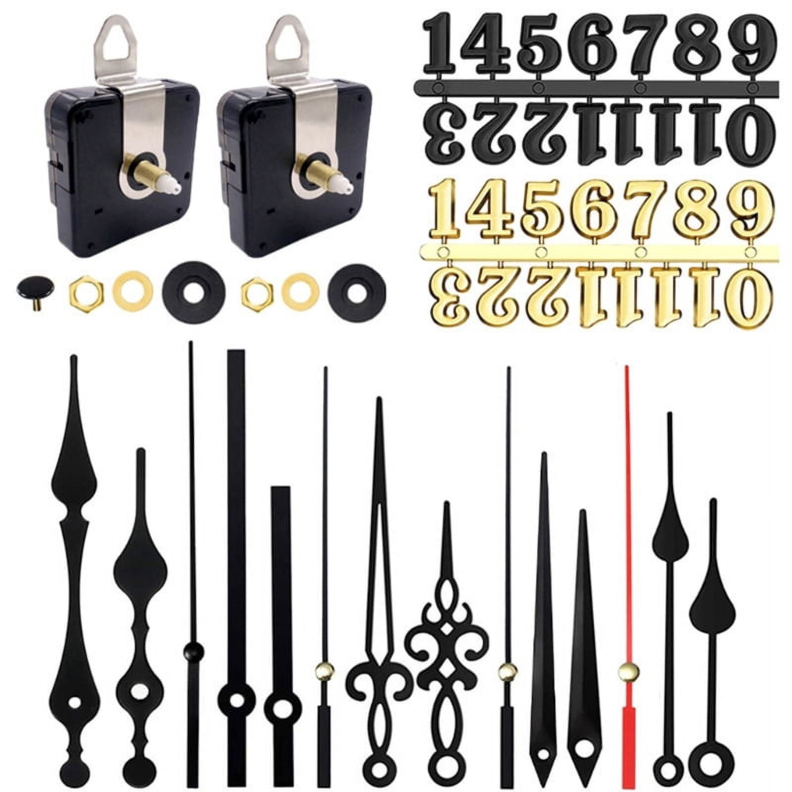 TINYSOME Clock Movements with Different Size Clock Hands Replacement ...