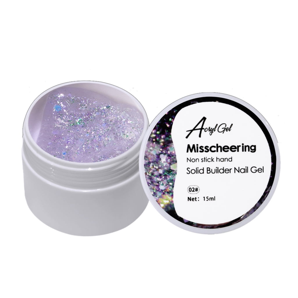 TINYSOME Glitter Poly Nail Gels UV Extension Builder Gels Nail Art ...
