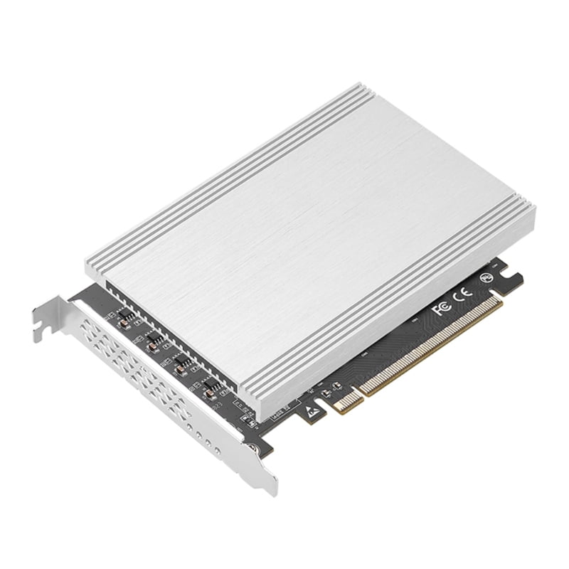 TINYSOME High-Performance PCIe 4.0 x16 to 4-port M.2 NVME SSD Expansion ...