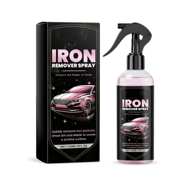 TINYSOME Iron Remover Spray Car Iron Particles Eradication Iron Dirt ...