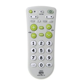 big button universal remotes