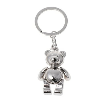 I Love NY Durable Metal Teddy Bear Key Chain, Universal, Quality ...