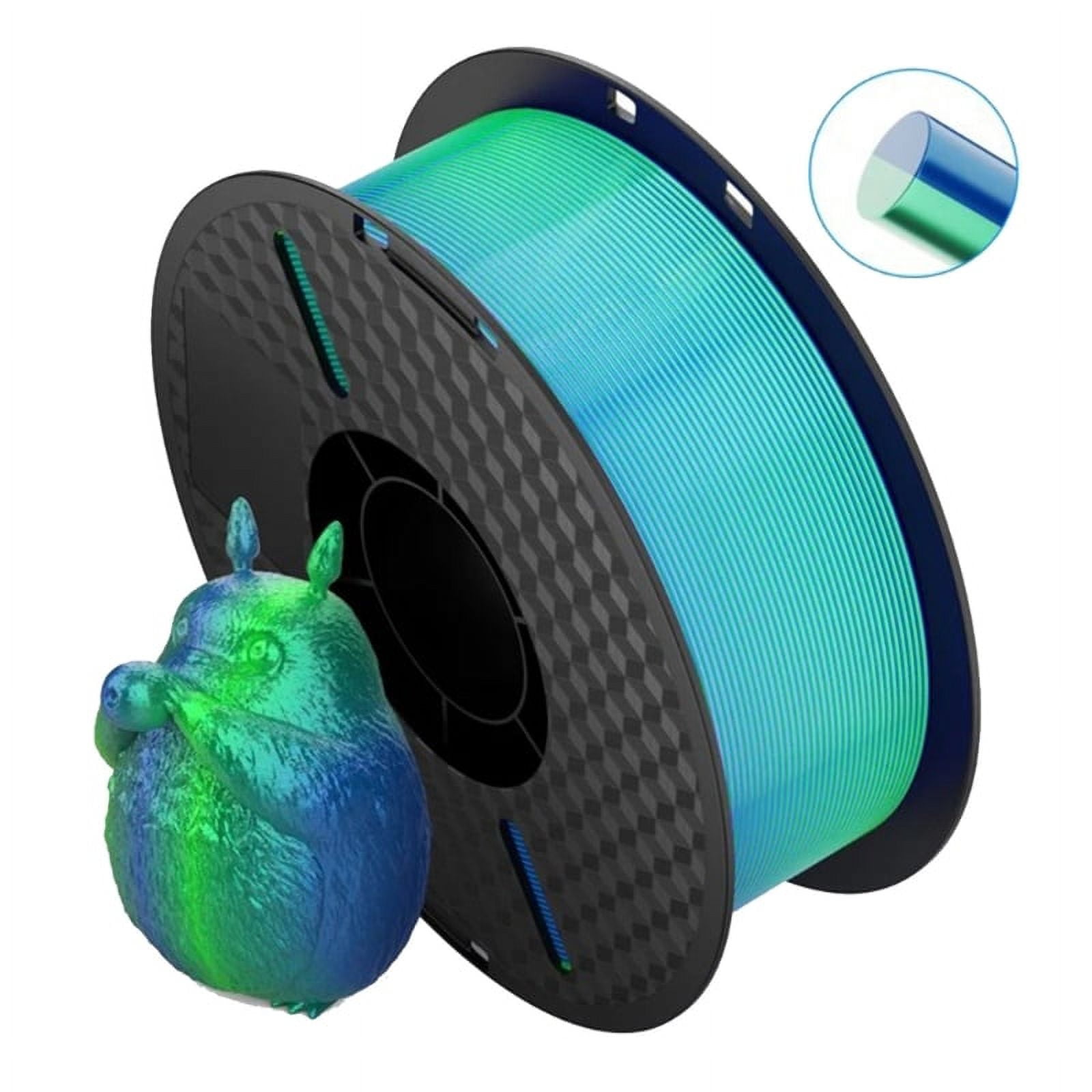 TINYSOME Multi Color 1000g Filaments 1.75mm Diameter for Bambu Lab P1P ...