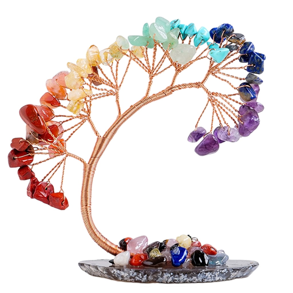 TINYSOME Natural Crystal Tree Crystals and Healing Stones Meditation ...