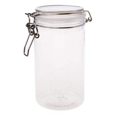 Mainstays Kitchen storage 106OZ Clear Glass Lock Lid Jar - Walmart.com