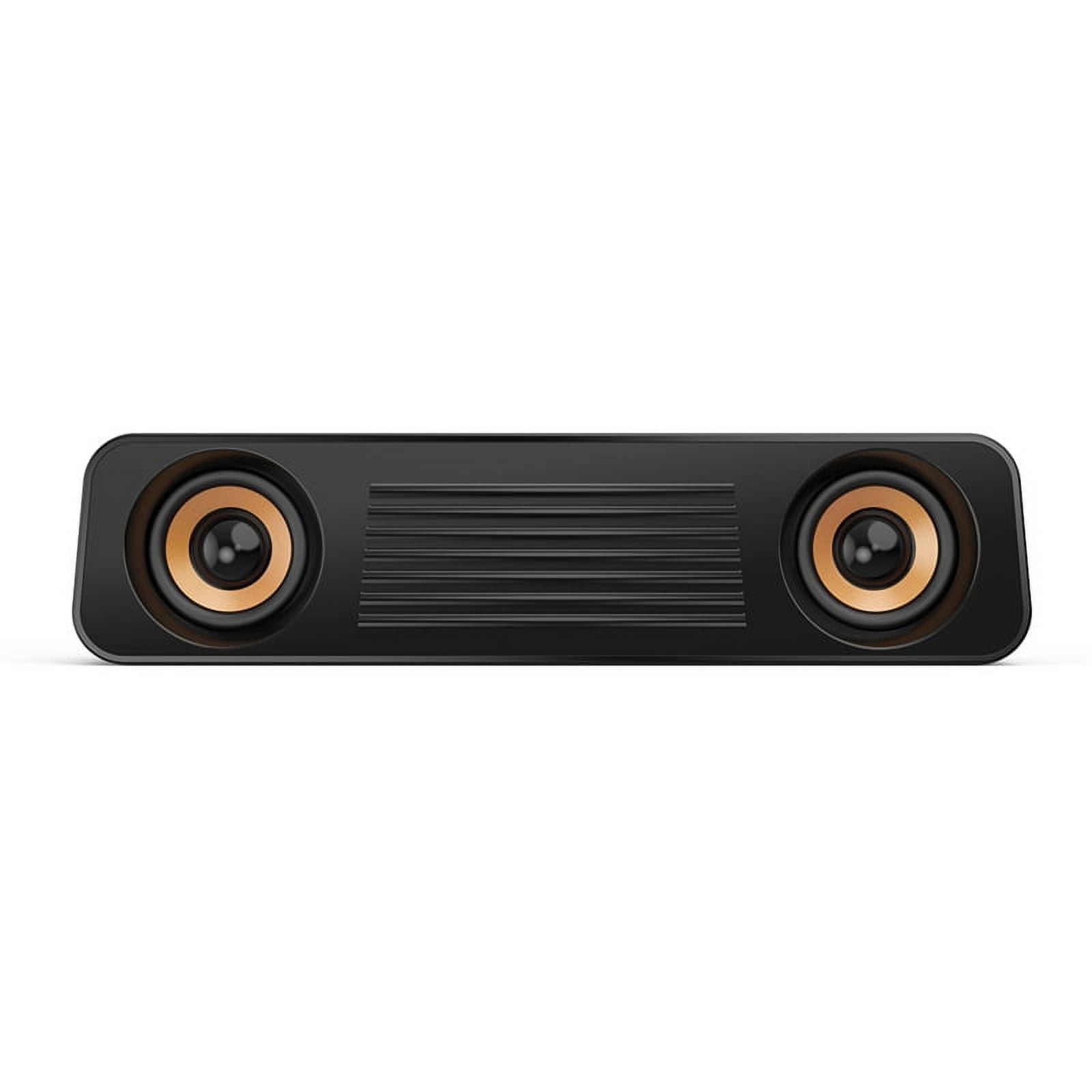 TINYSOME Practical Computer Speaker Stereo USB Powered Soundbar 3.5mm ...