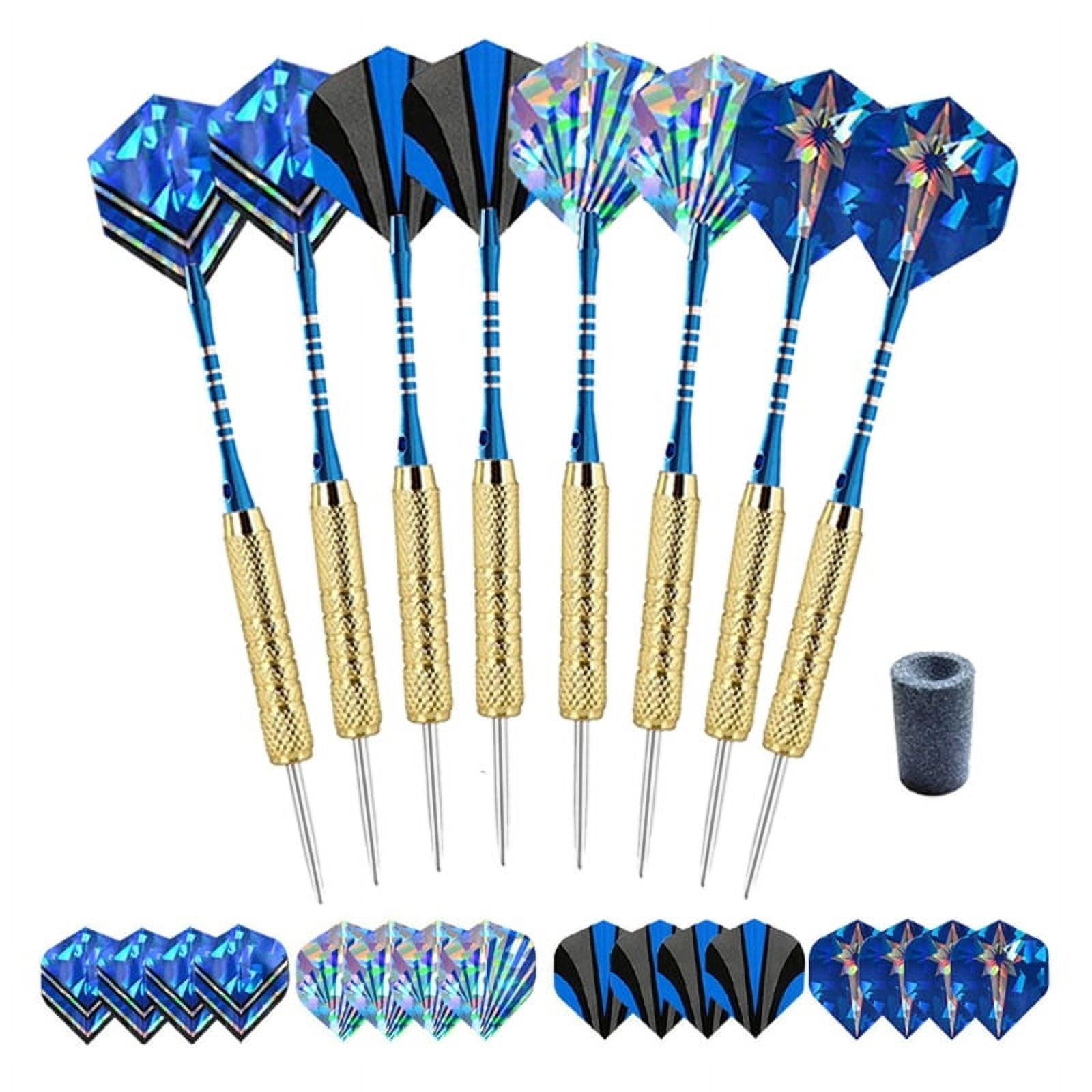 TINYSOME Professional Steel Tip Darts Set Metal Darts for Dartboards ...