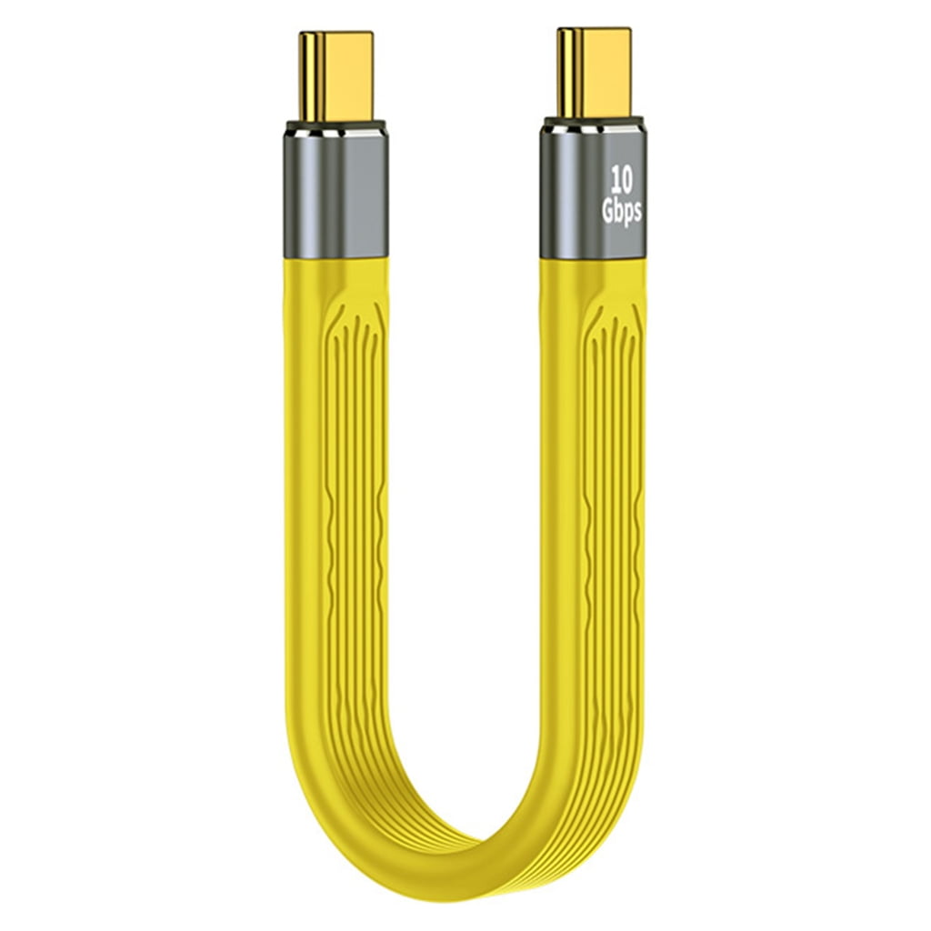 TINYSOME Short USB C Cable USB C to USB C Flexible Cable Support 100W ...