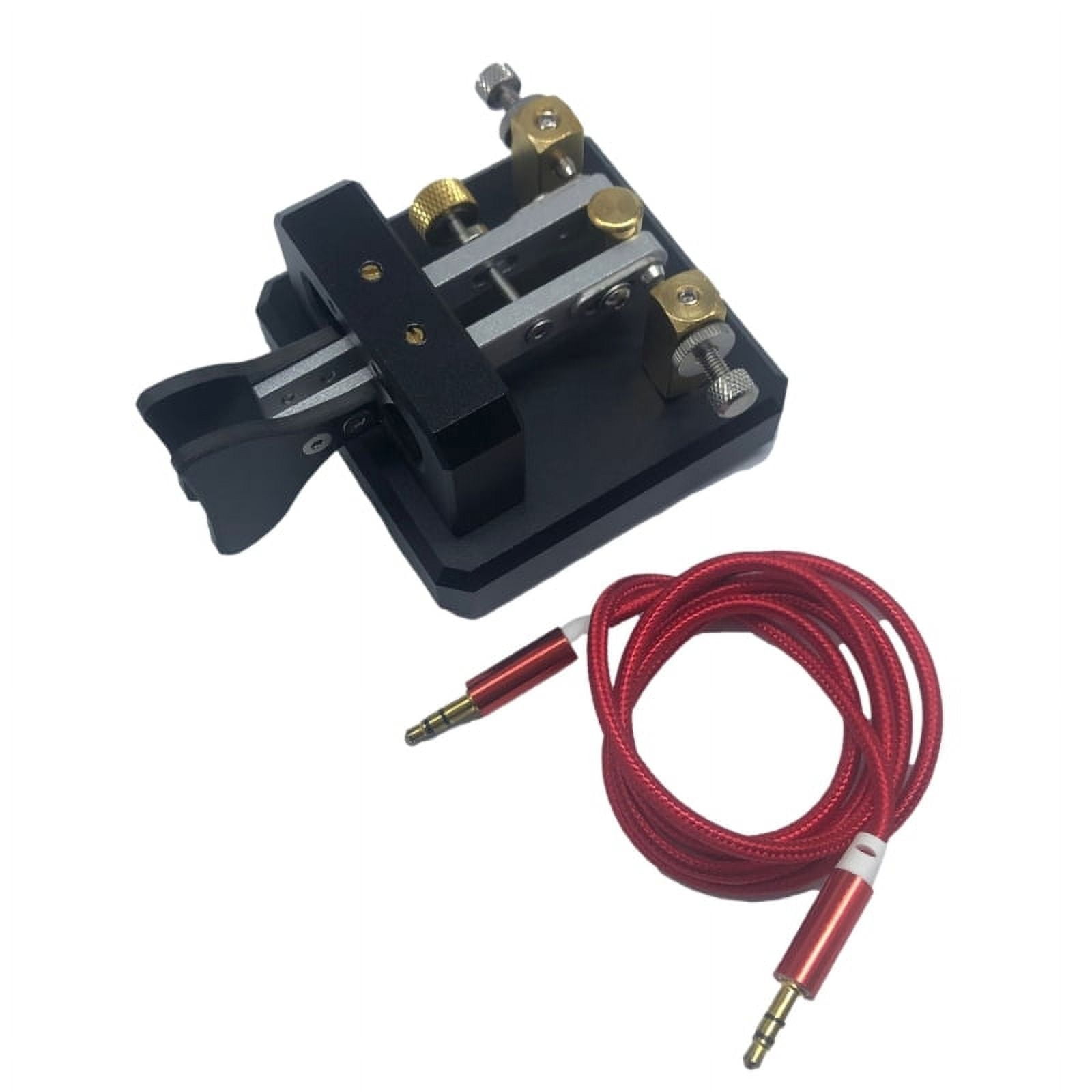 Tinysome Stainless Steel Dual Paddle Shortwave Automatic Key Cw Key