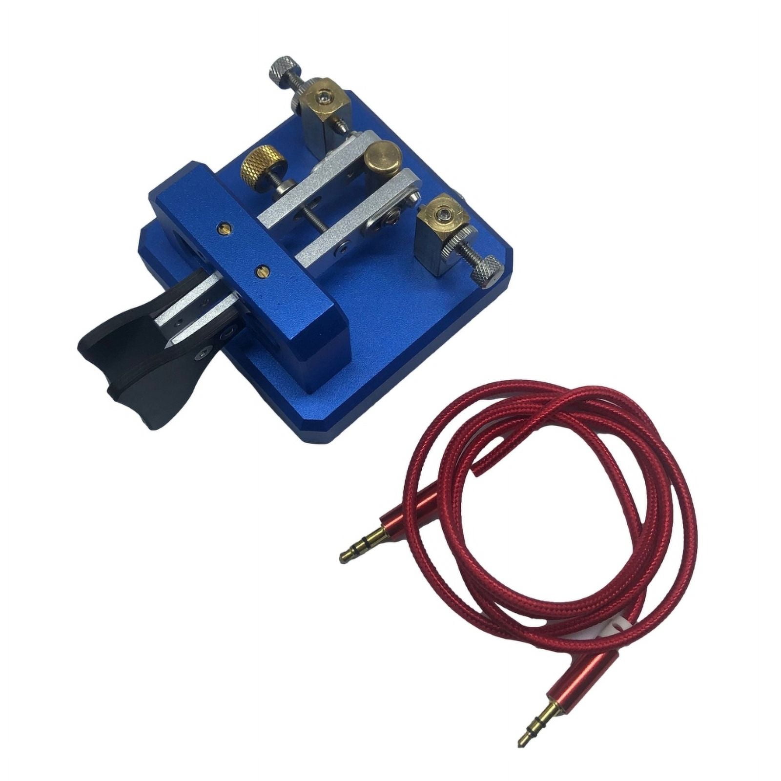 Tinysome Stainless Steel Dual Paddle Shortwave Automatic Key Cw Key
