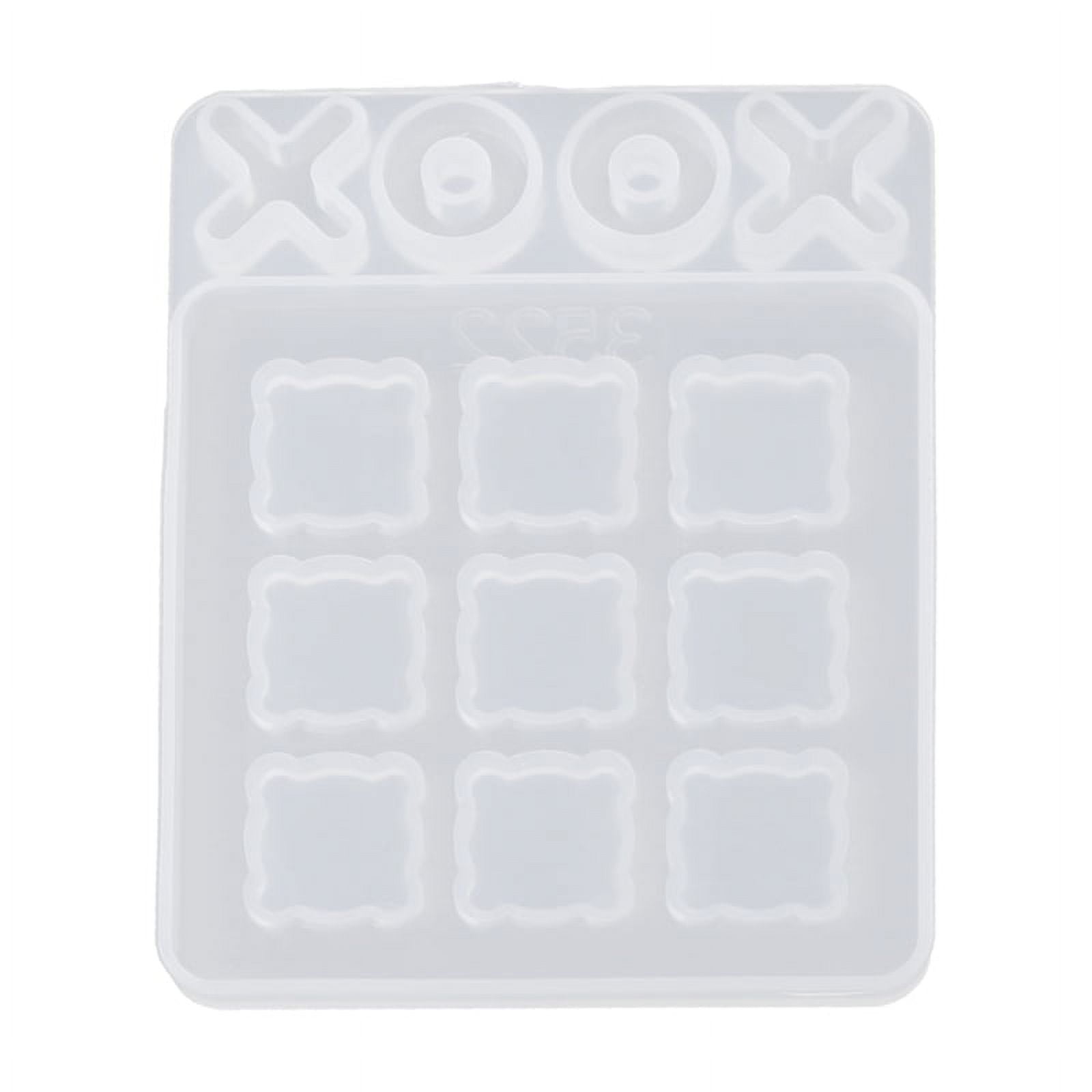 TINYSOME Tic Tac Toe XO Board Game Resin Molds Fun Family Games ...