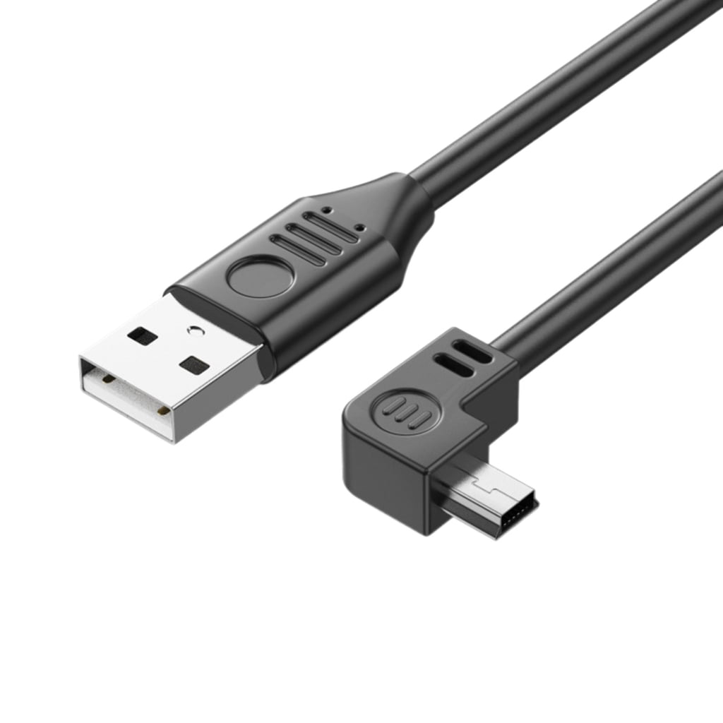 TINYSOME USB2.0 to Mini USB Cable Left/Right/Down/Up/Straight Head Data ...
