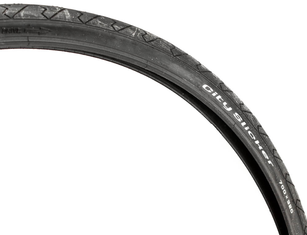 TIOGA CITY SLICKER 700 x 32c Bike Tire Wire Bead Black PSI 50-75 Black ...