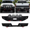TIOYAR For 1994-2001 Dodge Ram 1500 Steel Front and Rear Bumper With ...