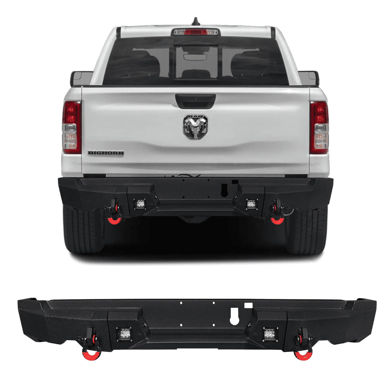 TIOYAR For 2019-2020-2021-2022-2023-2024 Dodge Ram 1500 (Not fit ...