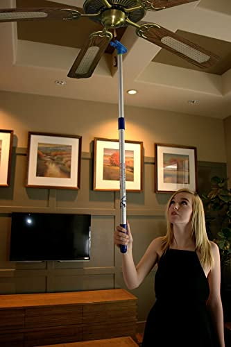 TIPTOE STICK for ceiling fan pull chains Portable hand fan switch ...