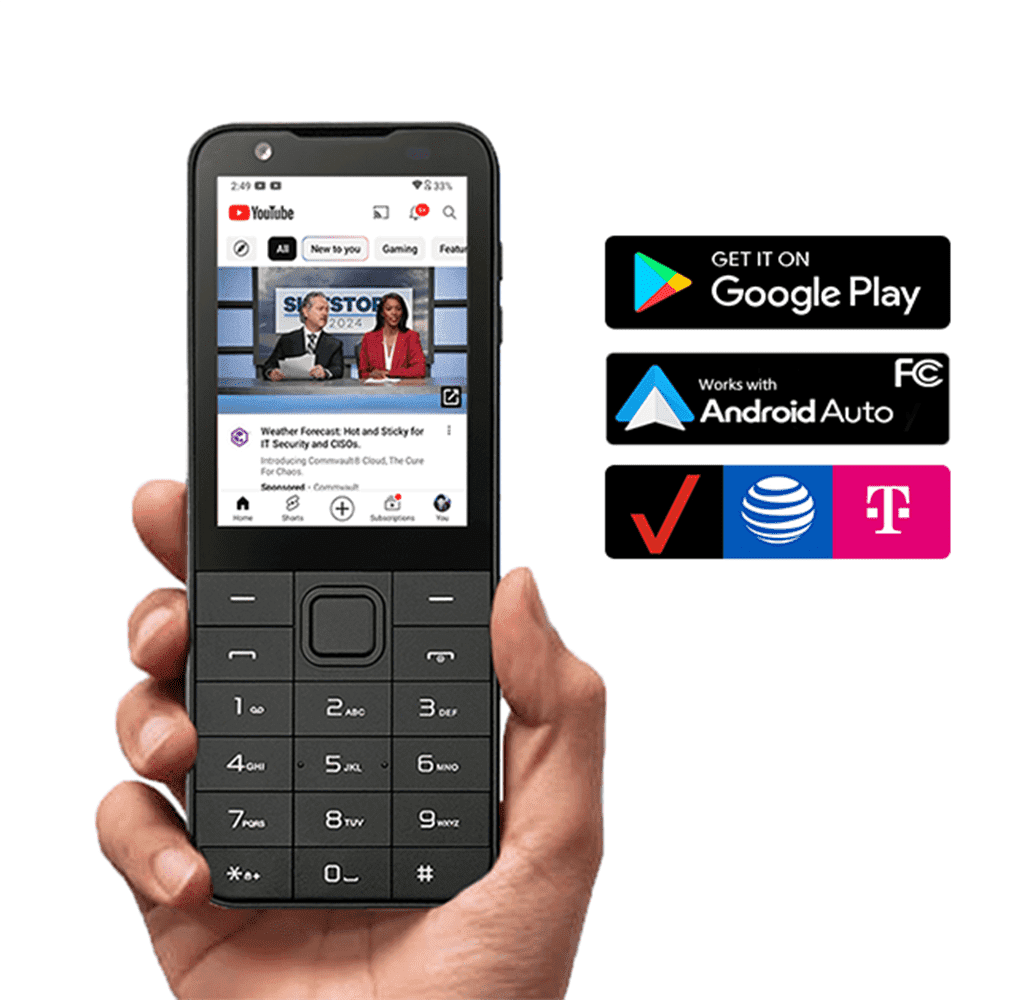 TIQ MINI M5 Dual Sim Card Touch Screen 3+32GB Google Play MT6761 Mobile ...