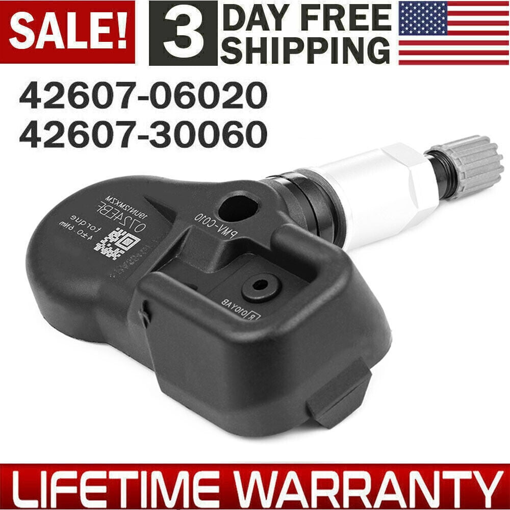 Tire Pressure Sensor Tpms 42607-06020 For Scion Toyota Lexus PMV-C010,Black - Walmart.com