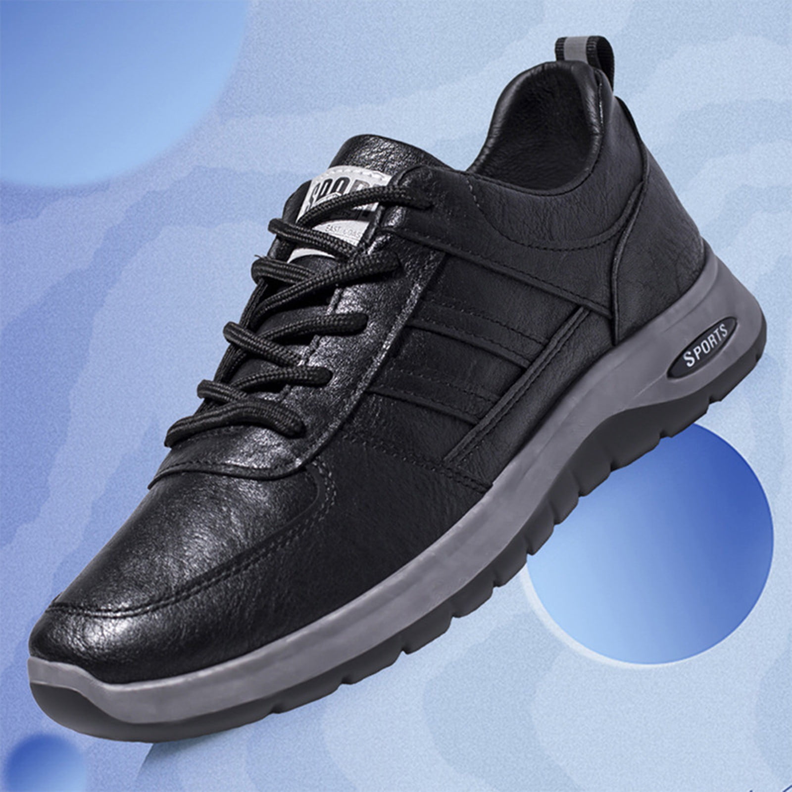 TIREOW Men's Non Slip Work Shoes Waterproof Lightweight Work Shoes ...