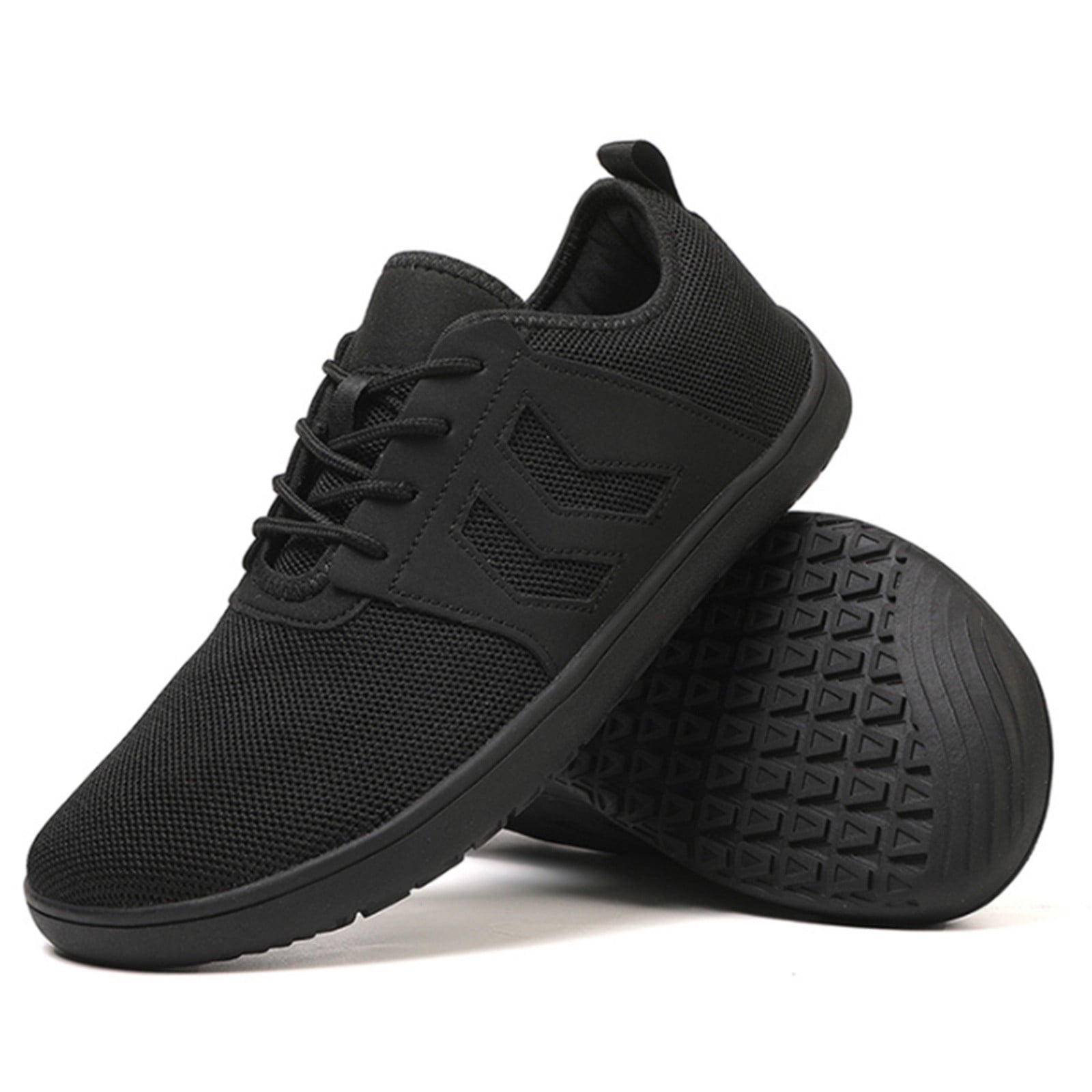 TIREOW Mens Wide Toe Box Shoes Wide Barefoot Minimalist Shoes Barefoot ...