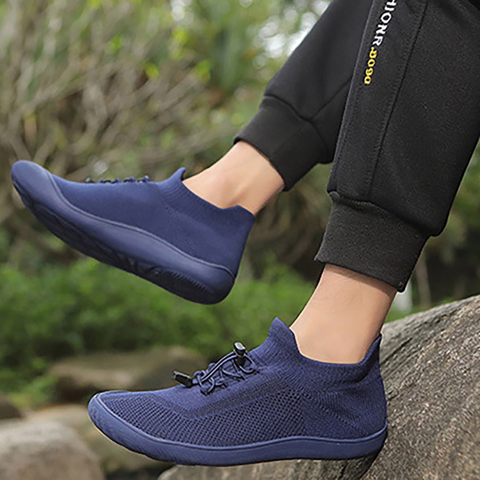 TIREOW Womens Mens Hike Walking Trail Footwear Shoes Zero Drop Sole ...