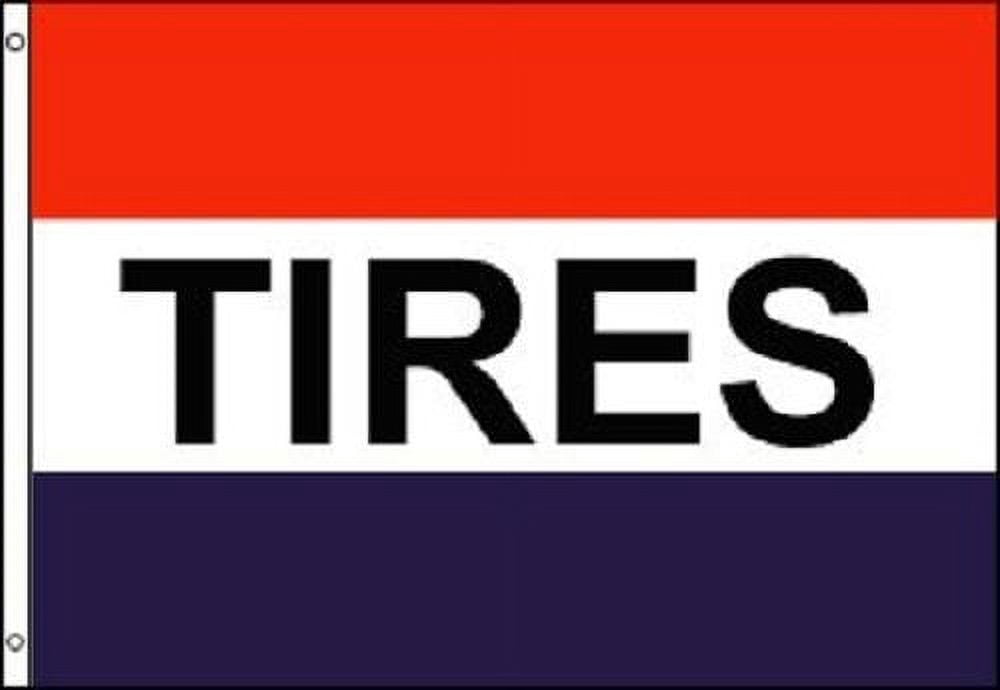 TIRES Flag Automotive Advertising Banner Store Sign Tire Pennant ...