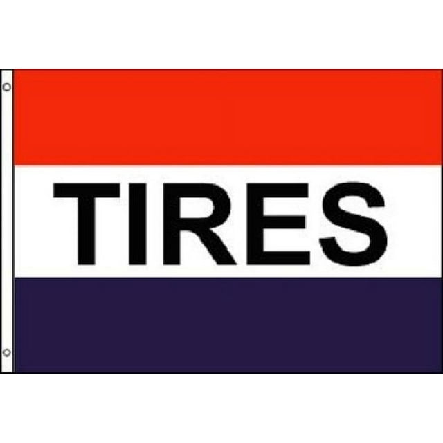 TIRES Flag Automotive Advertising Banner Store Sign Tire Pennant ...