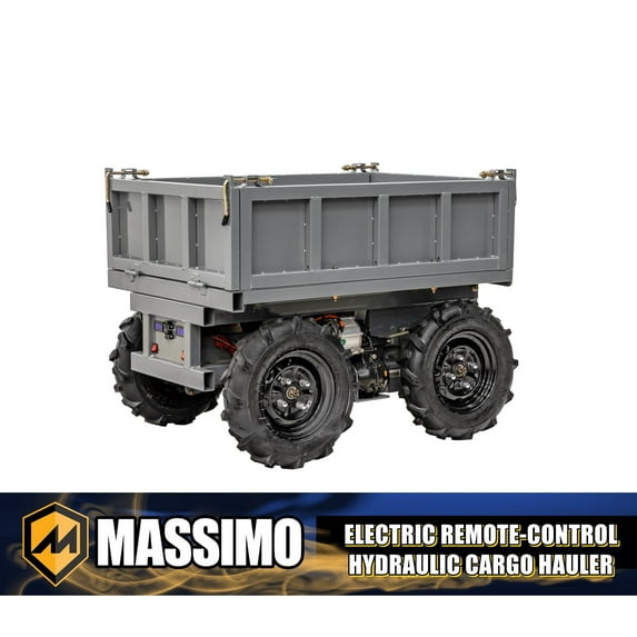 TIRO 480 Electric Remote-Control Cargo Hauler with Hydraulic Lift ...
