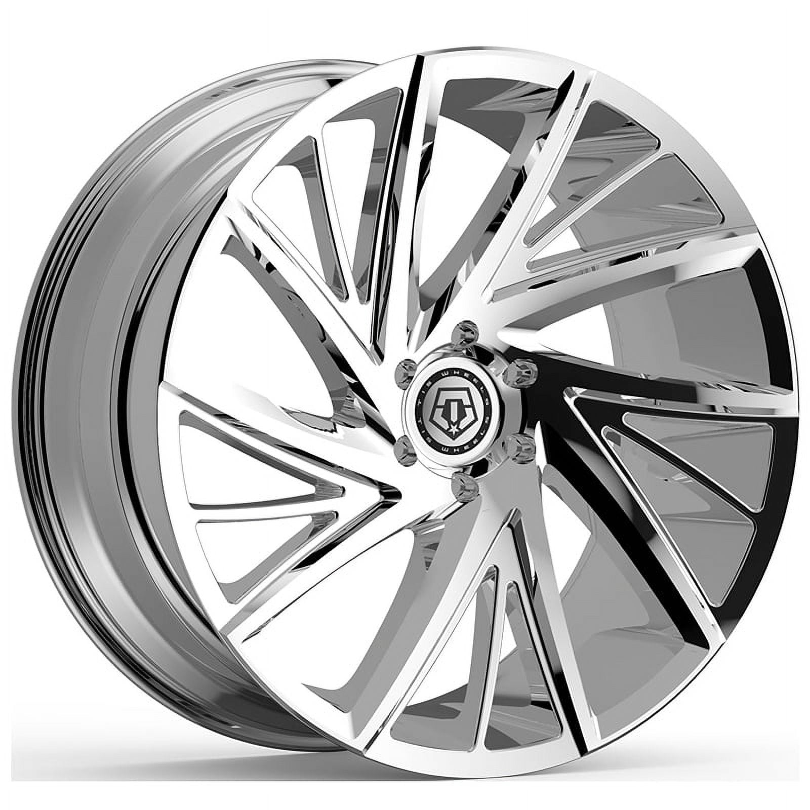 Tis 546c Chrome Wheel Rim 26 X 10 6 X 5 5 30mm 546c 2618430