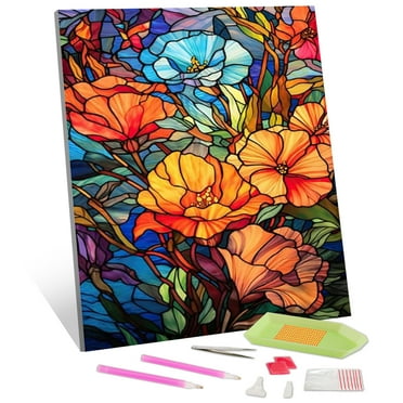 TISHIRON Butterflies Diamond Art Painting Kit - Walmart.com