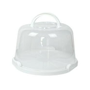Durable Cake Serving Tray Keeper with Lid, Storage Container & Covered ...