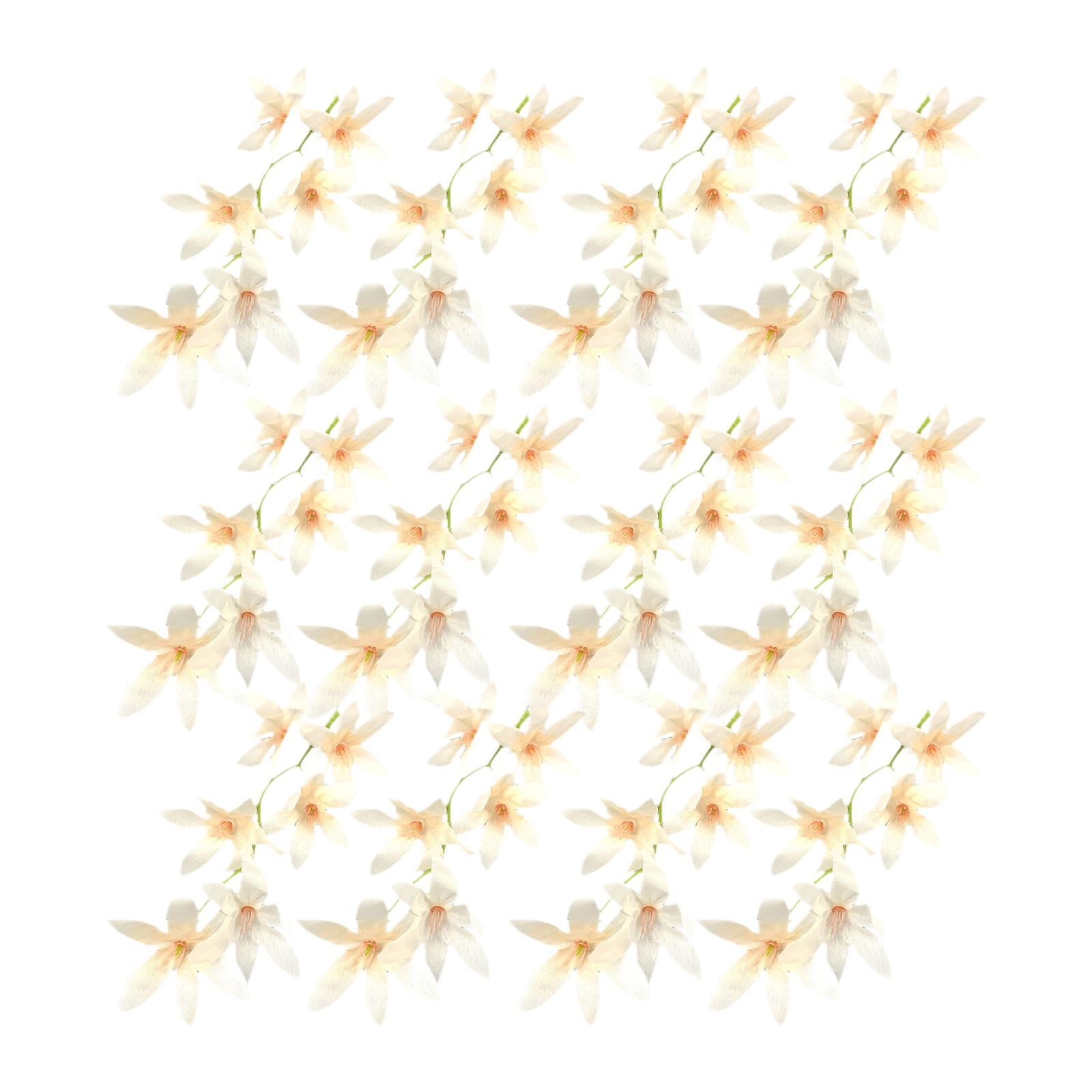 TISHITA 12Pcs Artificial Flower Fake Flowers 7 inch Realistic ...