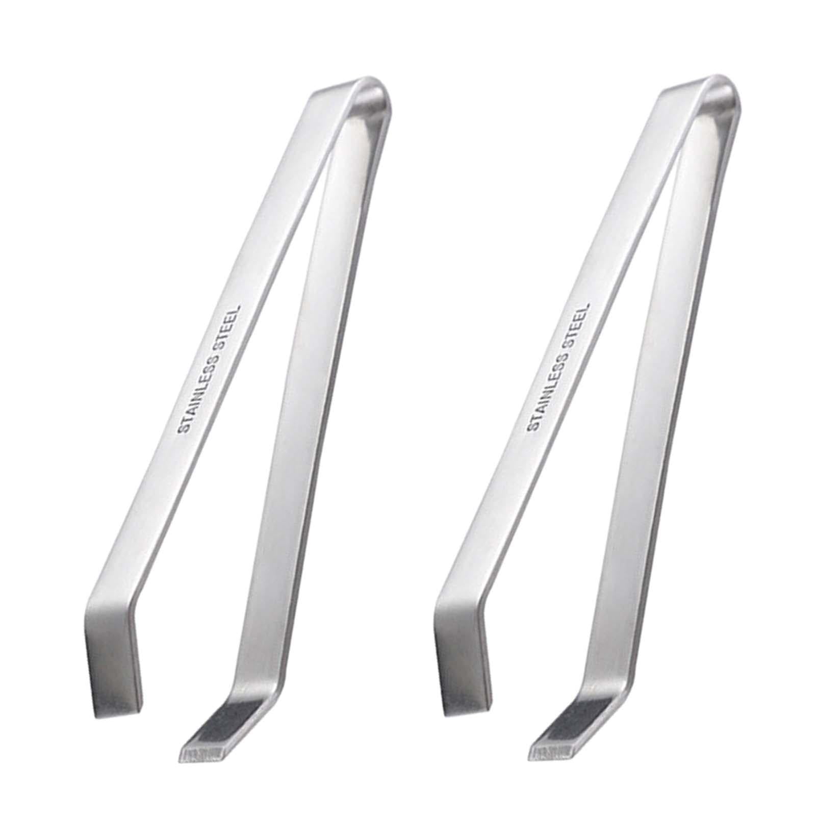 TISHITA 2 Pieces Fish Bone Tweezers Garlic Peeler Easily Grip Japanese ...