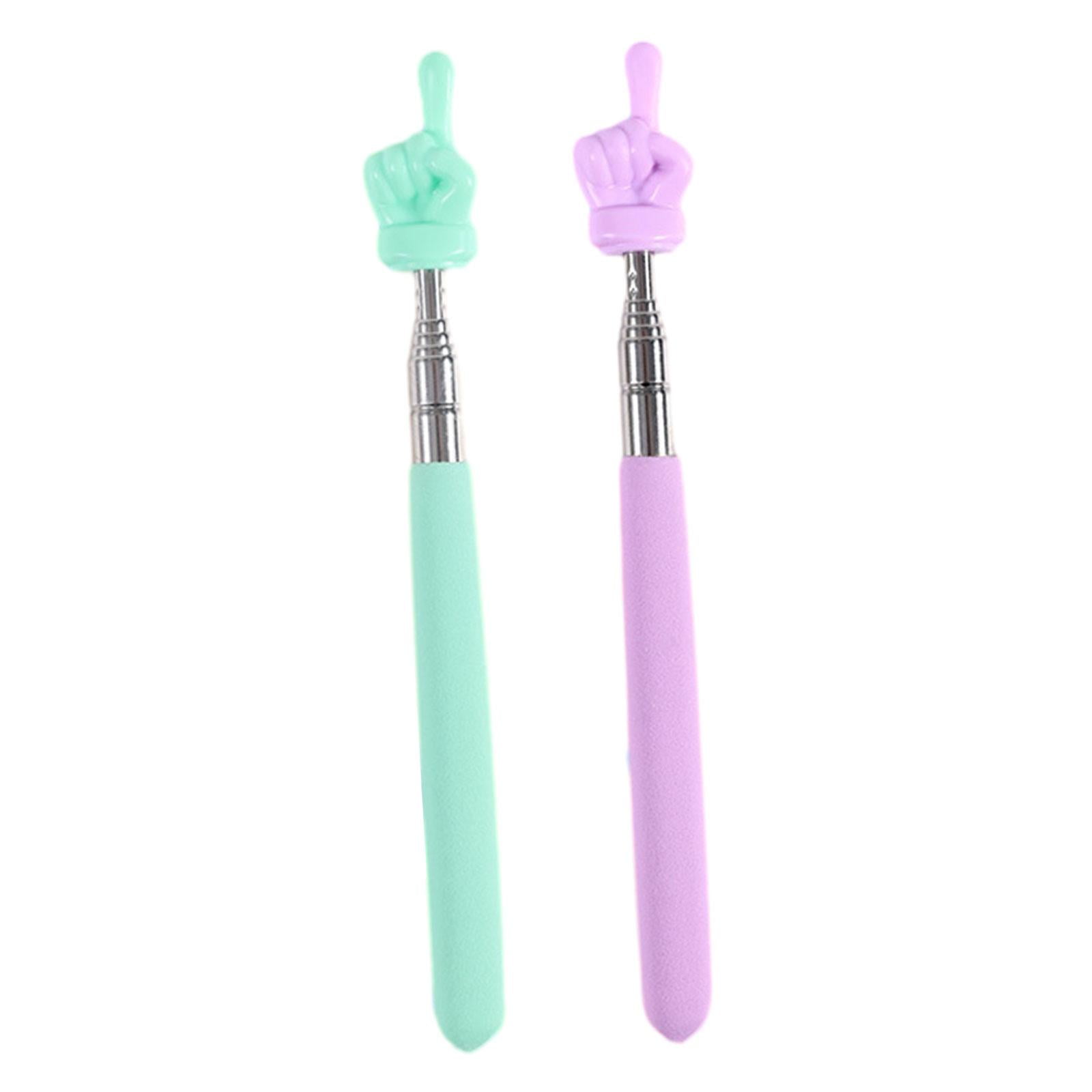TISHITA 2 Pieces Mini Hand Teaching Sticks, Telescopic Finger Teaching ...