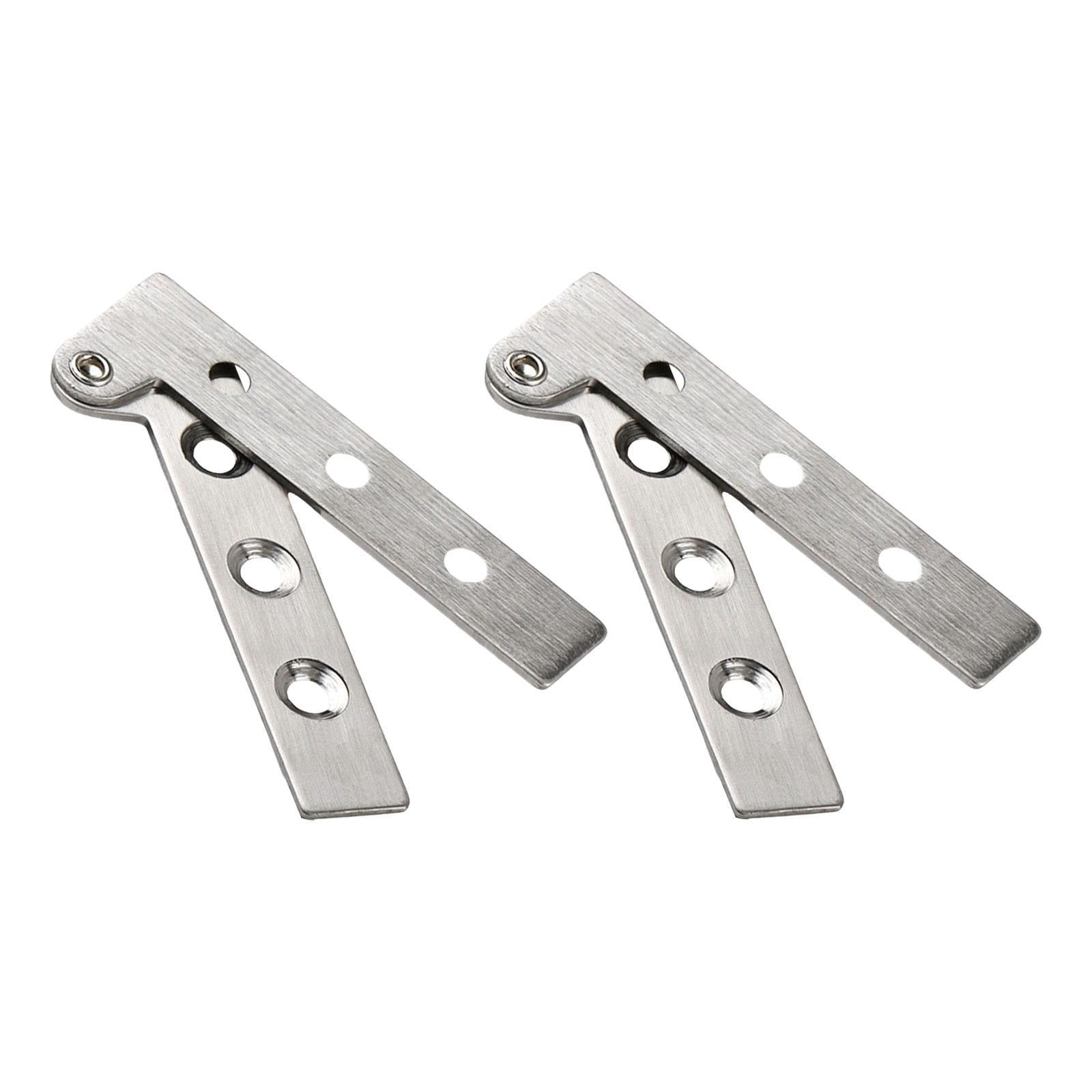 TISHITA 2 Pieces Stainless Steel Cabinet Hinges 360 degree Rotating ...