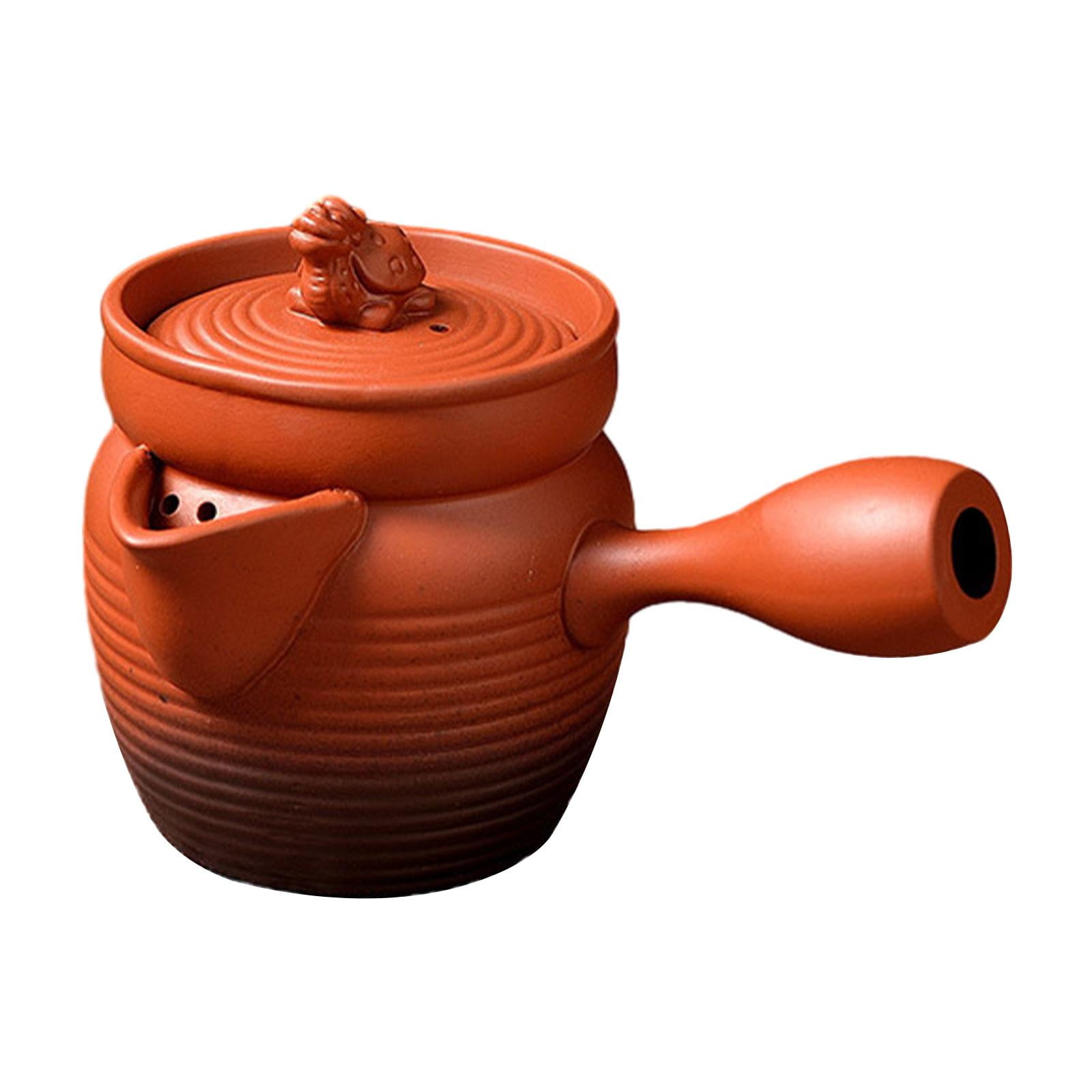 TISHITA 260ml Ceramic Teapot and Tea Filter Chinese Traditional Teapot ...