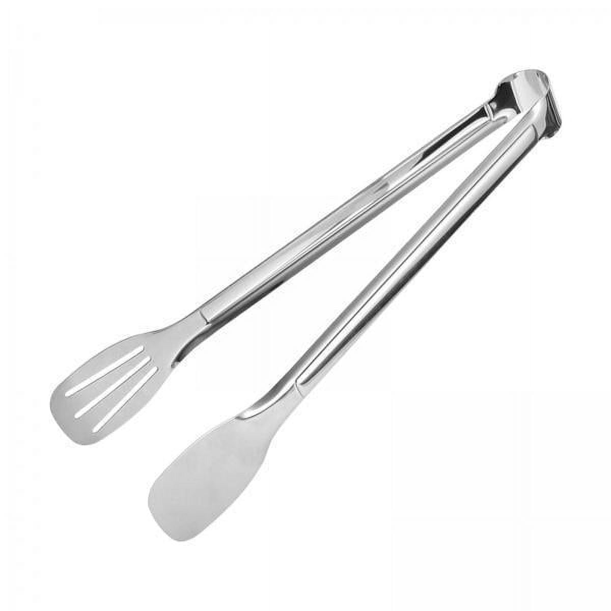 TISHITA 2x Stainless Steel Cooking Tongs Kitchen Utensils Buffet Tongs ...