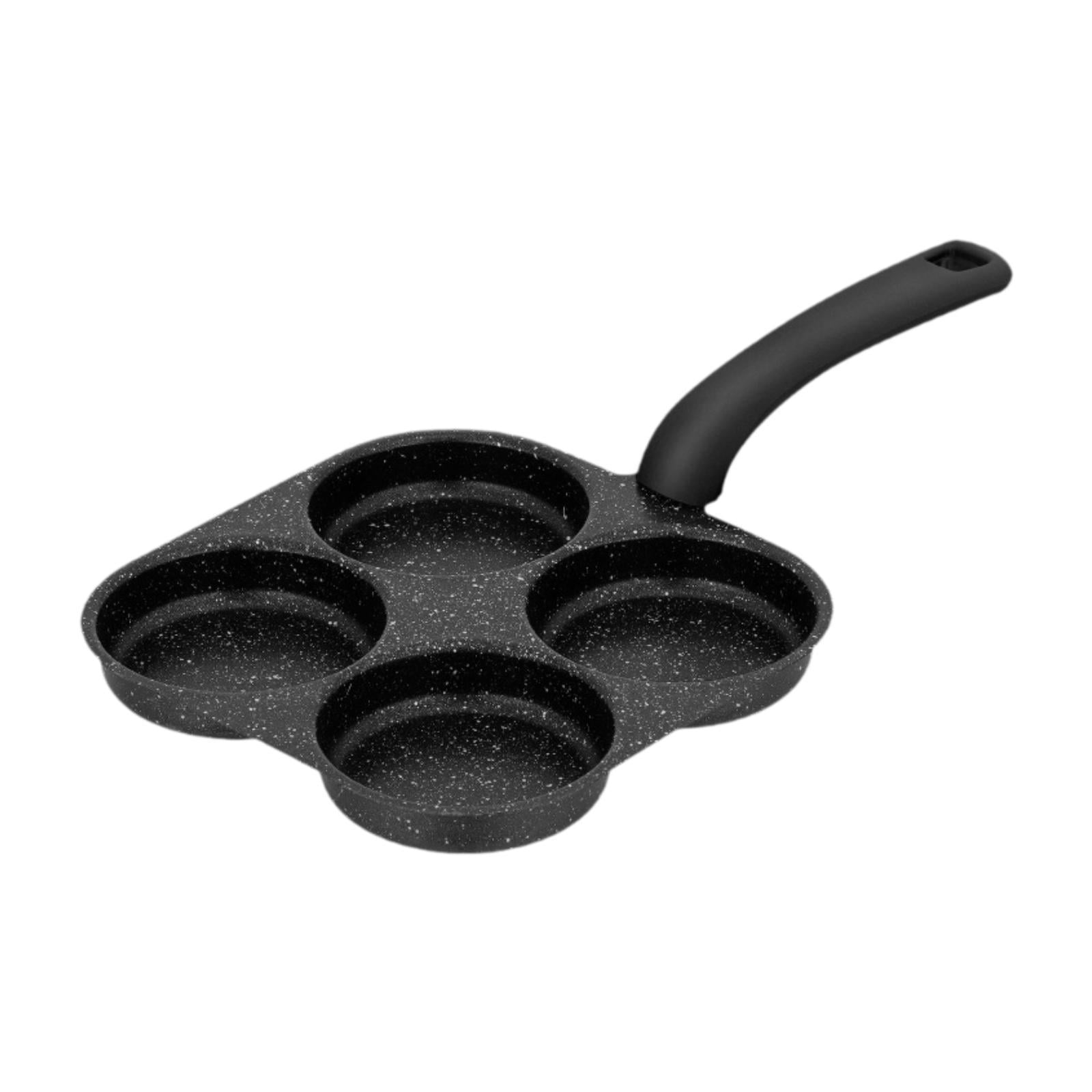 TISHITA 4 Cup Egg Frying Pan Divided Frying to Clean with Handle ...