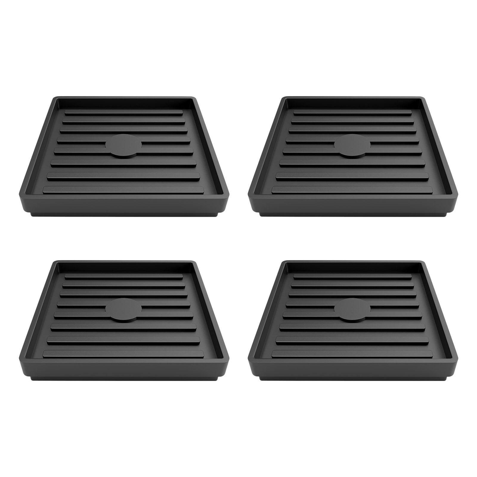 TISHITA 4 Pieces Furniture Foot Pads Caster Cups Non Skid Square Bed ...