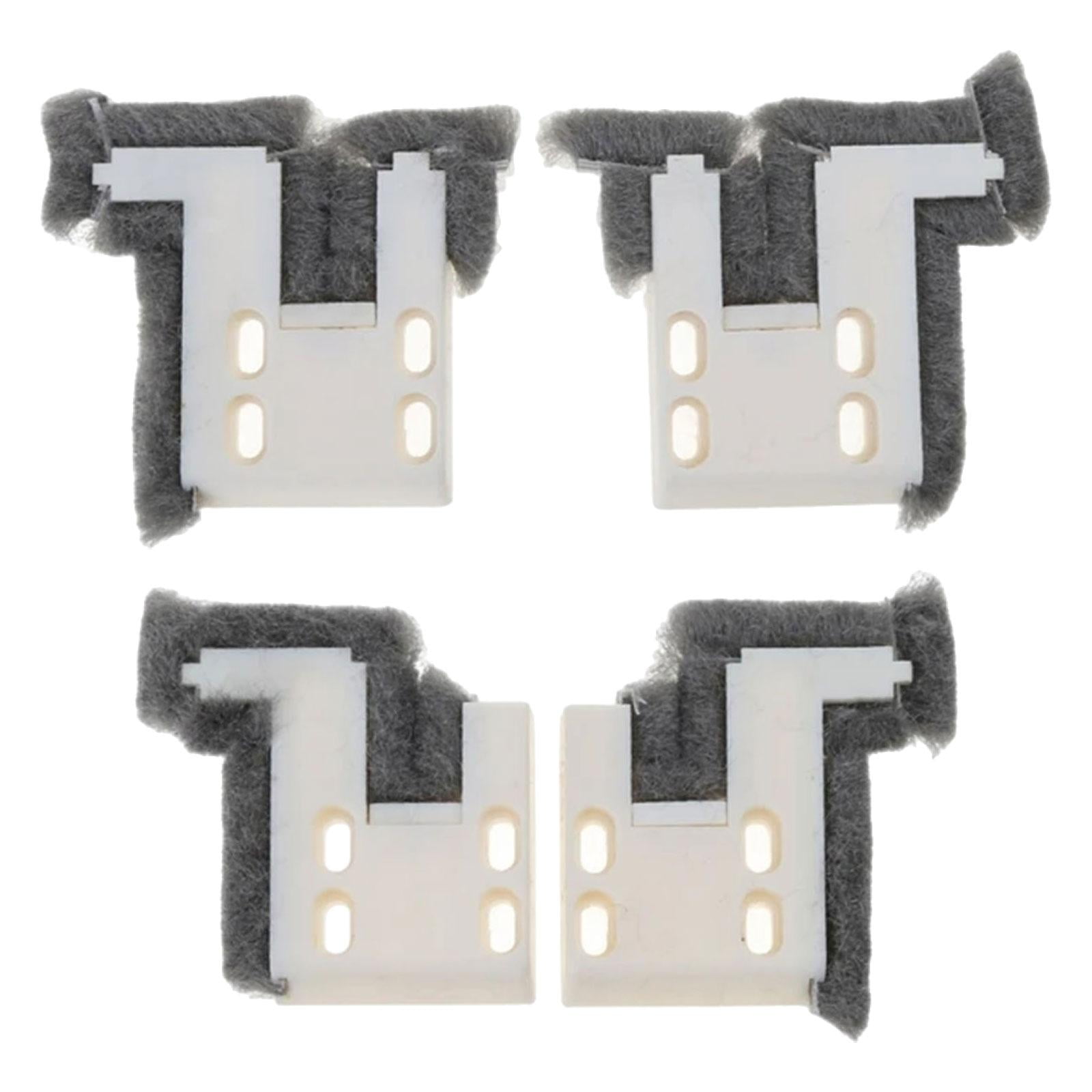 TISHITA 4 Pieces Sliding Window Block Versatile Wind Sliding Brush ...