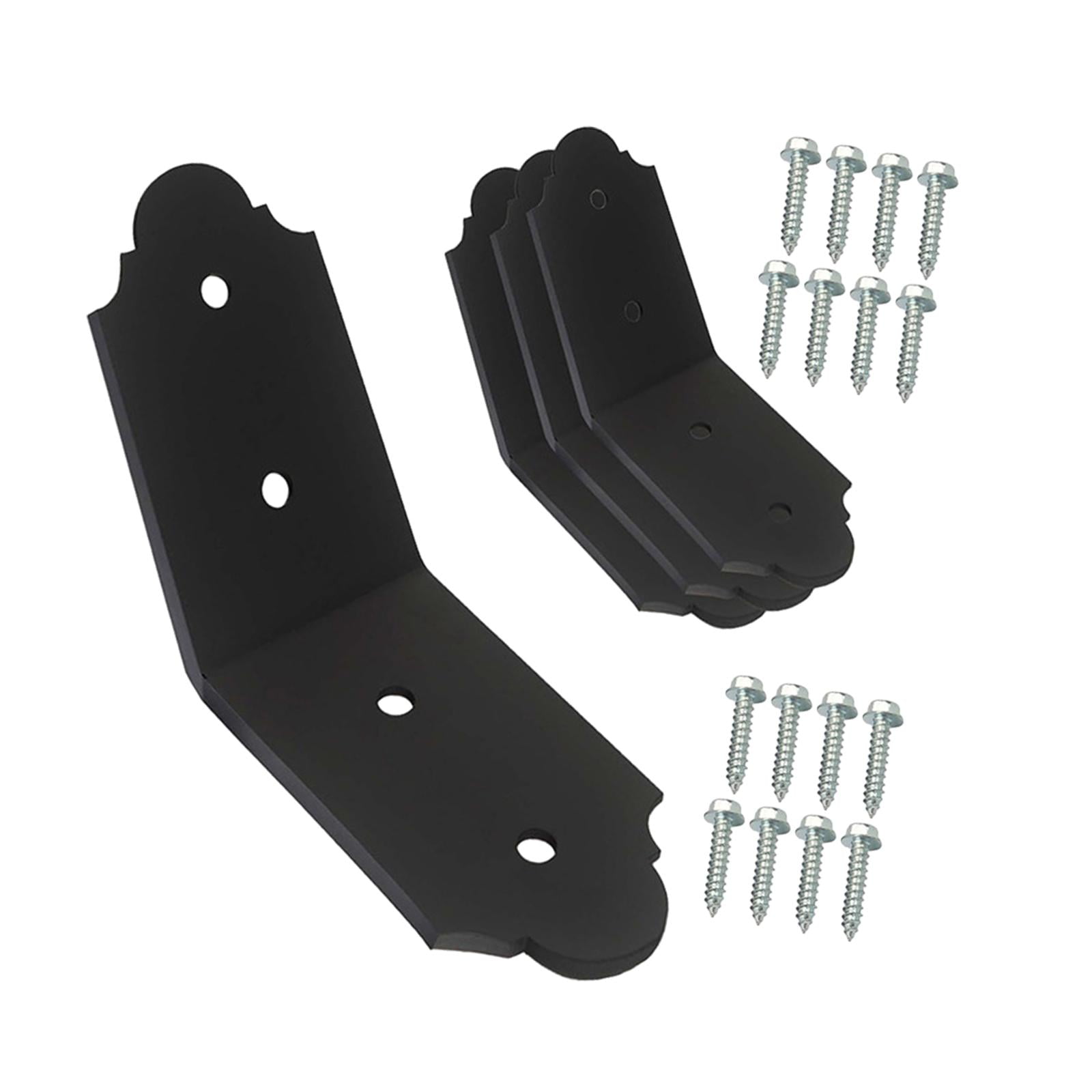 TISHITA 4Pcs 135 Degree Angle Bracket Flush Inside Angle Bracket,Thick ...