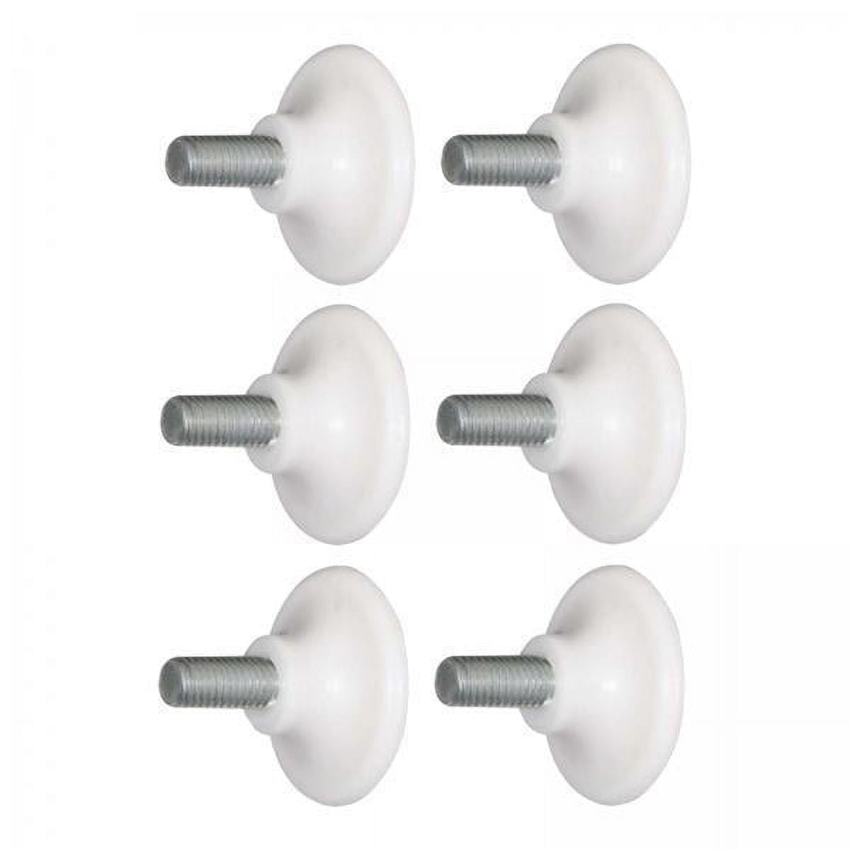 TISHITA 4x6x Metal Furniture Legs Leveling Feet Tile Screw On sofa Bedroom 8mm - Walmart.com