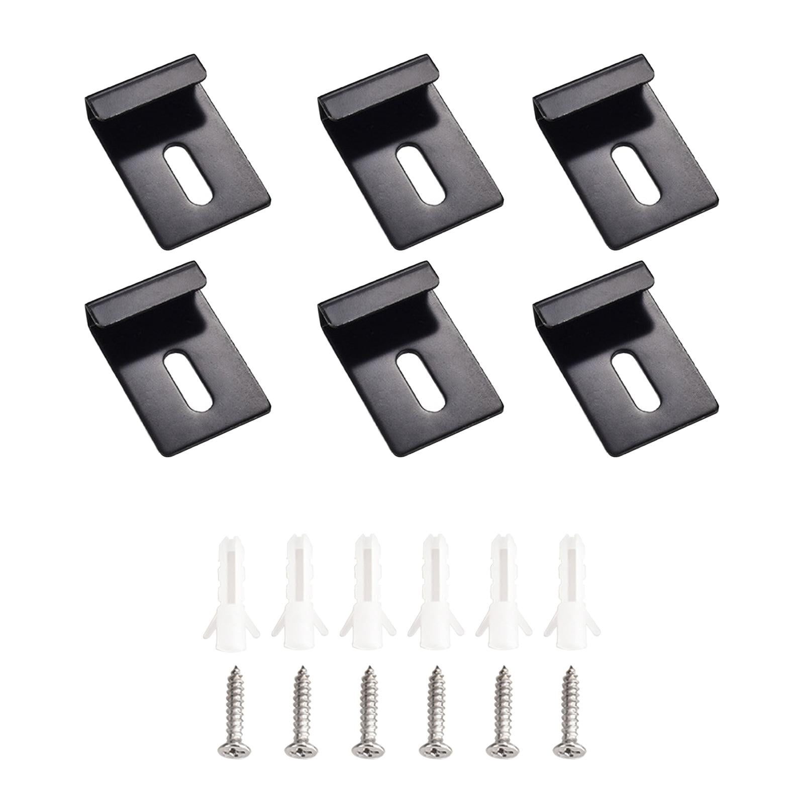 TISHITA 6Pcs Mirror Clips Mirror Holder Clips Picture Frame Mirror ...